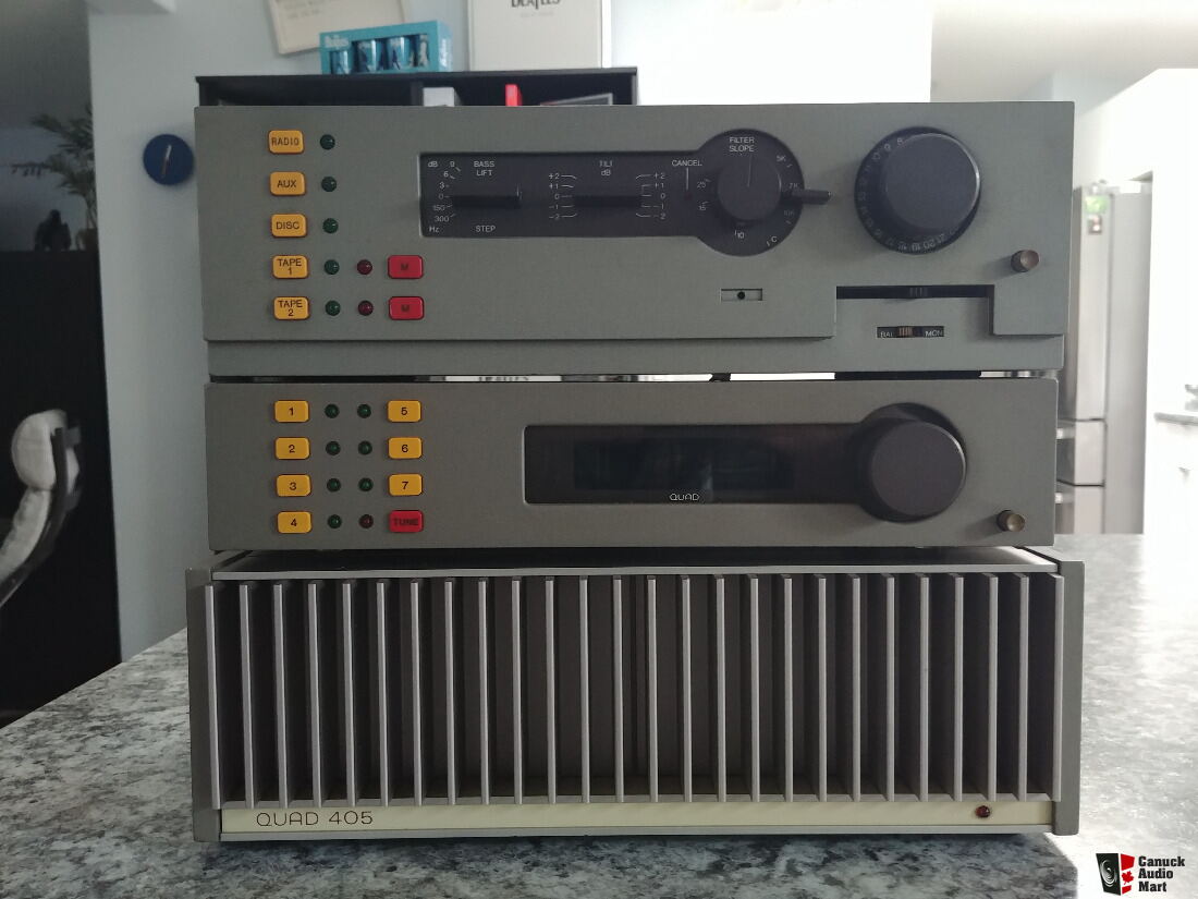 Quad 44, 405, FM4 Combo, lowered price For Sale - Canuck Audio Mart