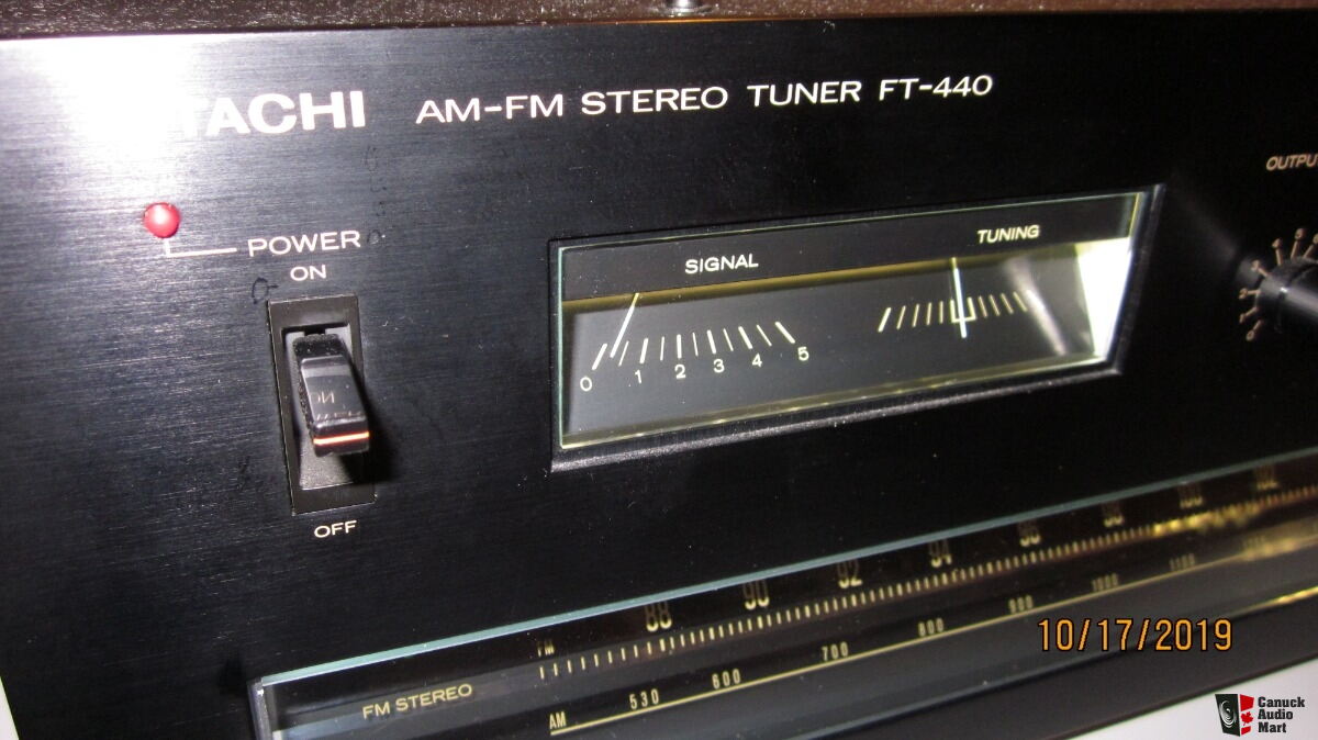 Hitachi FT440 Tuner Fully rebuilt and updated For Sale - UK Audio Mart