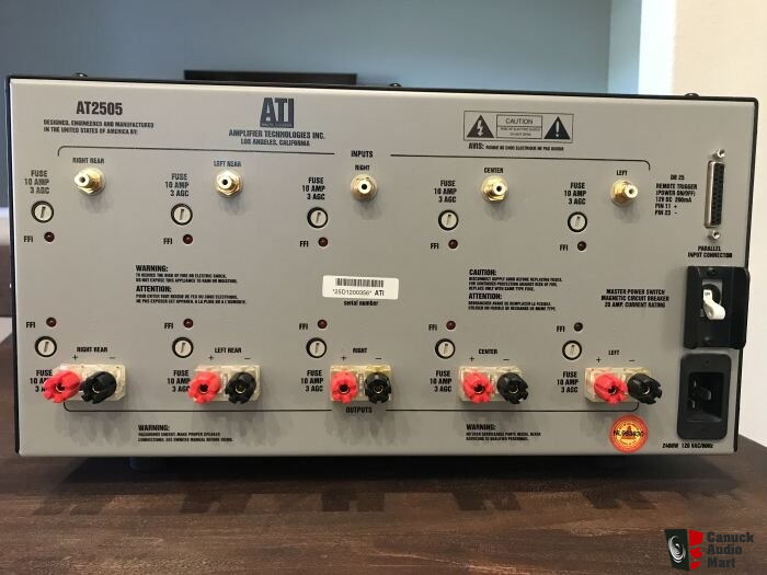 ATI 2505 Amplifier Photo #2462479 - Canuck Audio Mart