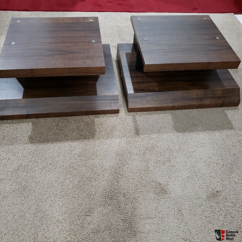 Low-Rise Wooden Speaker Stands Photo #2463092 - US Audio Mart