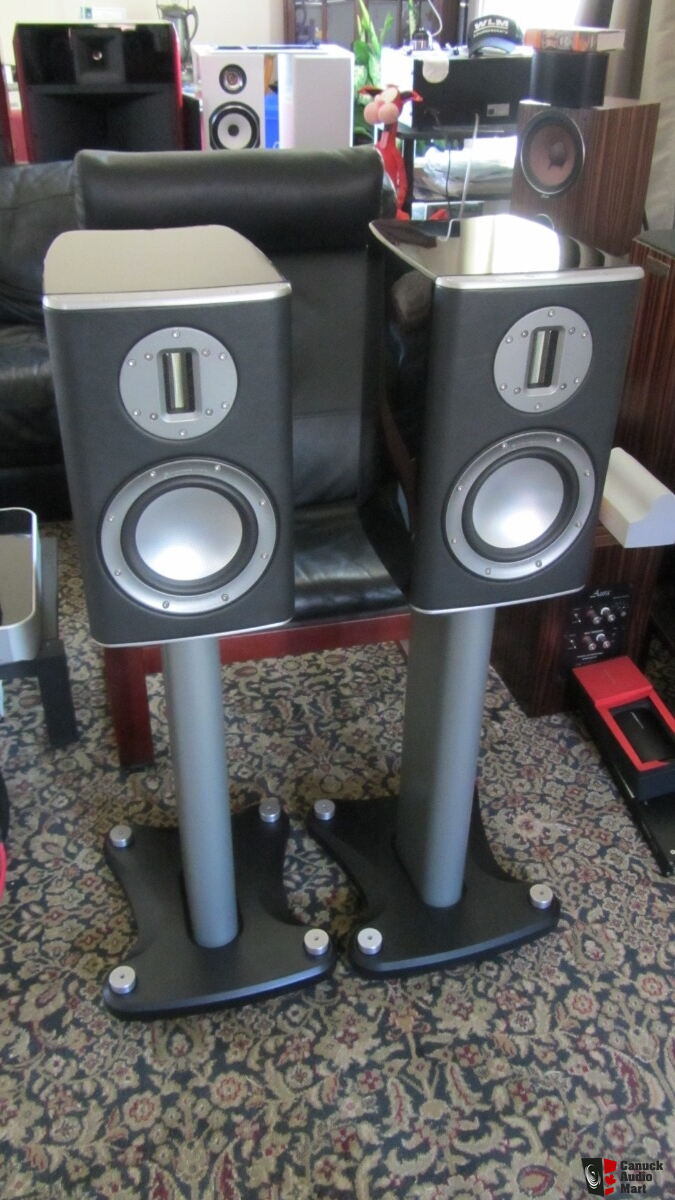 Monitor Audio PL100 monitor speakers, with dedicated stands For Sale ...