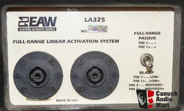 EAW LA325 ProAudio 3 Way Loudspeaker - 2 x 15" LF (Pair) Photo #2465955 ...