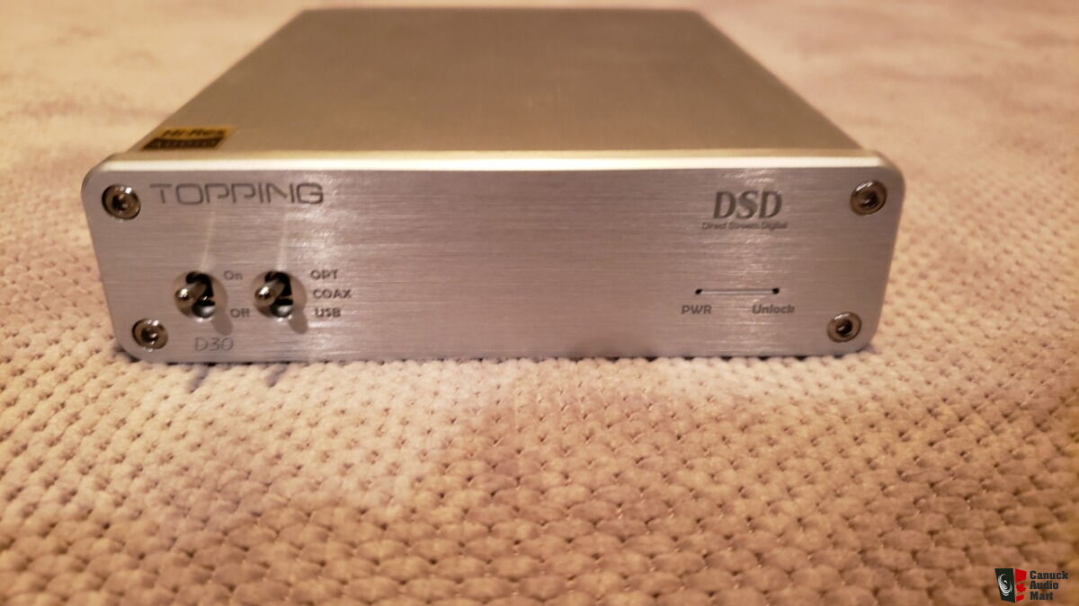 Topping D30 DAC / 16-24 bit/44.1-192Khz Photo #2465959 - Canuck Audio Mart
