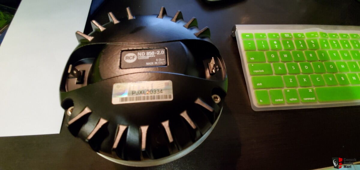 RCF ND850 2 inch Compression Drivers Pair Brand New Photo #2466051 - US ...