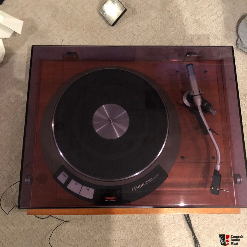 Denon DP-3500FW record deck , DP-3000 DK -100 plinth, DA-307 tonearm ...