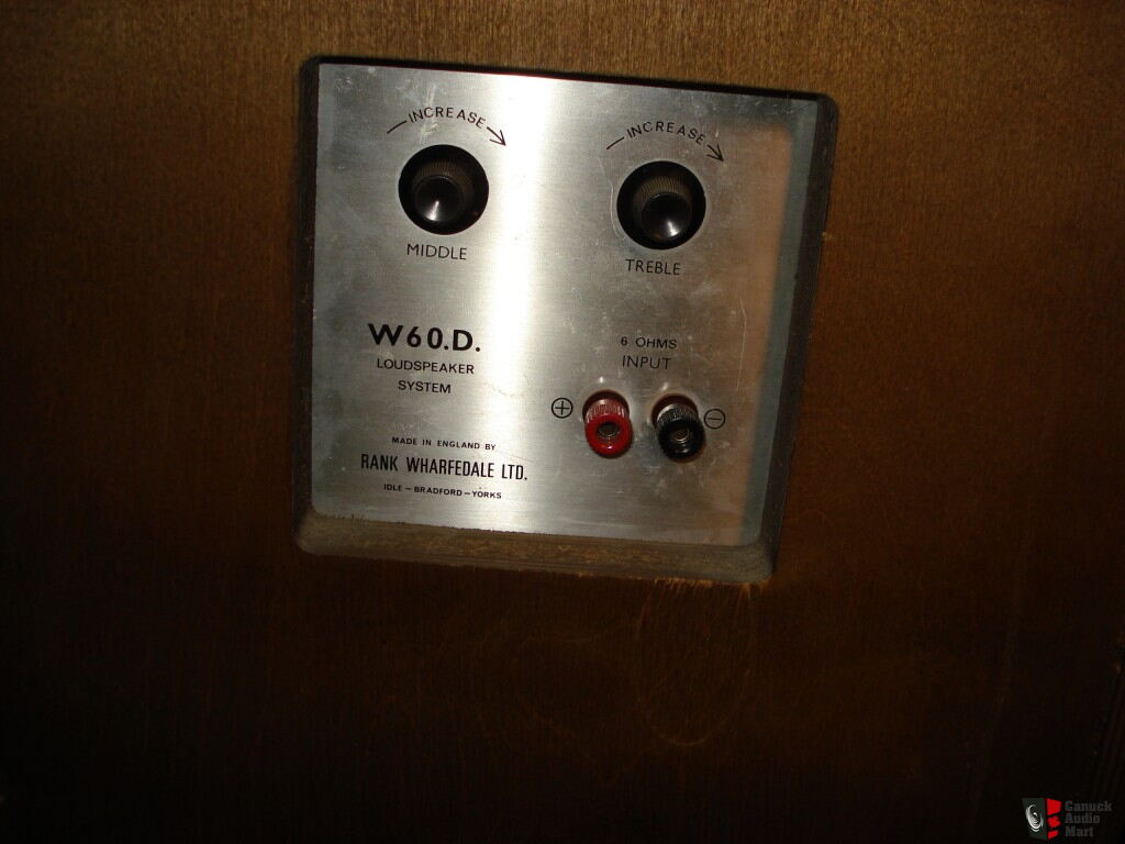 Wharfedale W60D Vintage Speakers. Photo #246999 - US Audio Mart