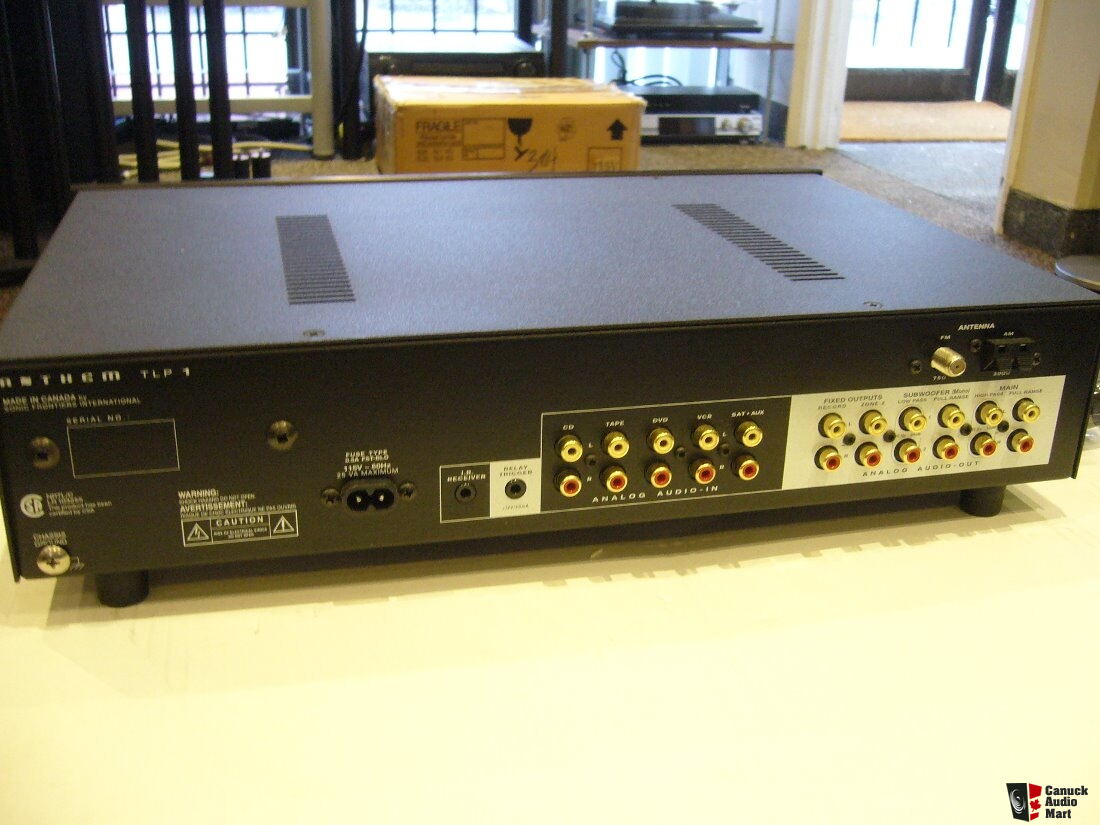 Anthem TLP-1 and MCA20 Preamp Tuner and Power Combo(REVISED) Photo ...