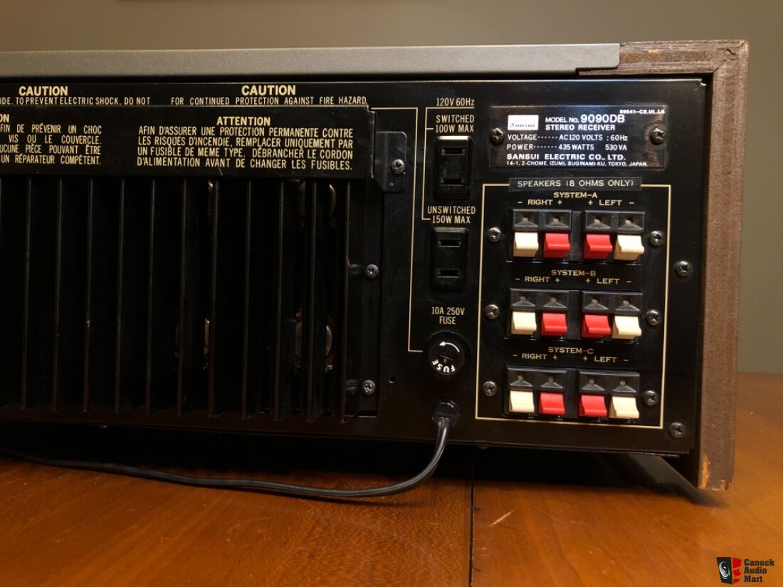 Refurbished 1977 Sansui 9090DB BEST Receiver possibly of All Time top ...