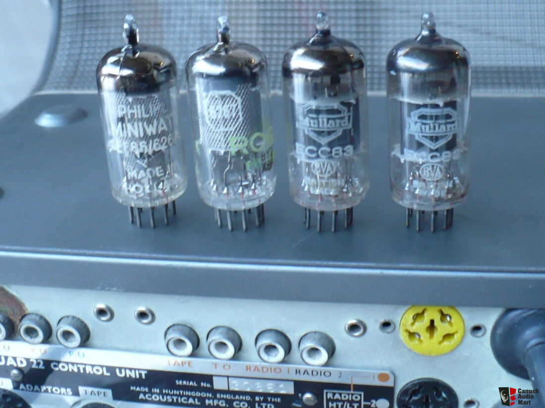 Quad 22 Stereo Tube Pre Amplifier With All Tubes Photo #2472883 ...