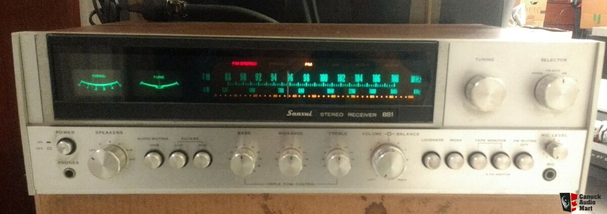 Sansui 881 Receiver Top of the Series Photo #2473150 - Canuck Audio Mart