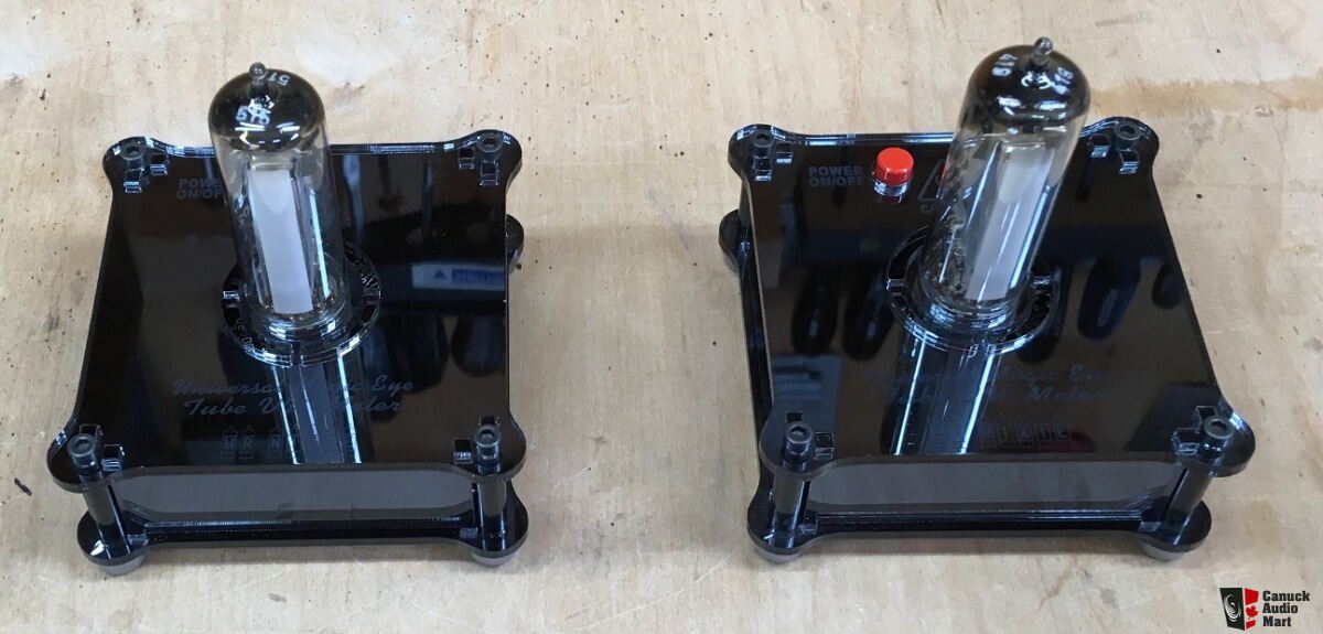 Pair - "Mr Nixie" Magic Eye VU meters For Sale - UK Audio Mart