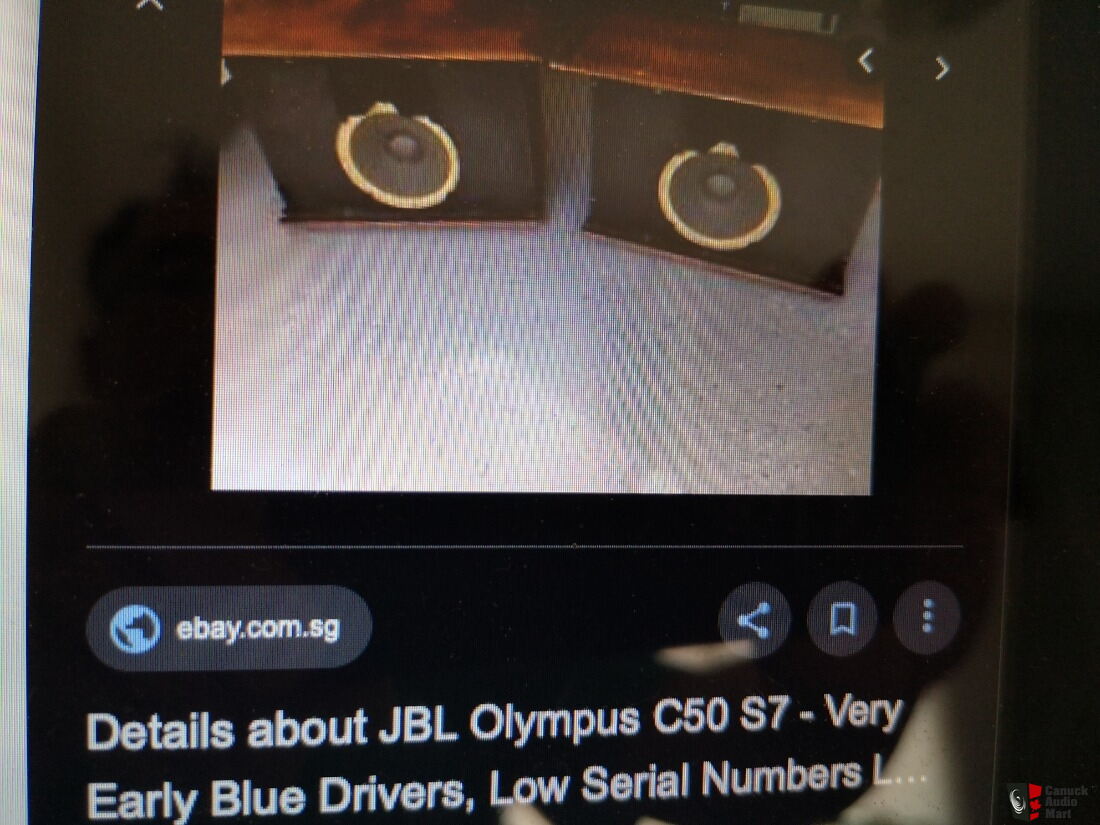 JBL Olympus D50-S7 vintage speaker Photo #2475297 - Canuck Audio Mart