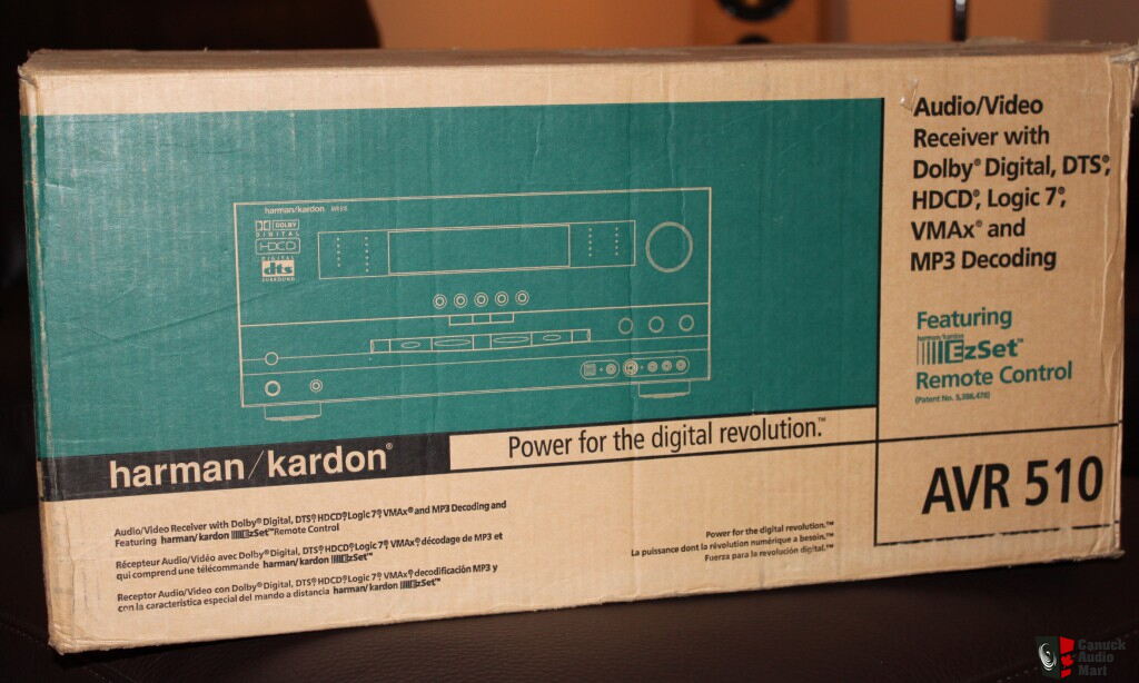 Harman Kardon AVR-510 home theater multi-chanel / multi-room amplifier ...