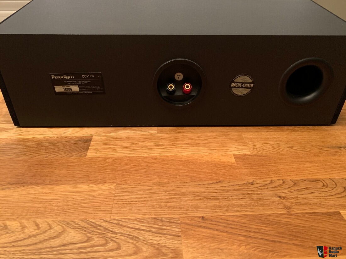 Paradigm Titan v2 and matching CC-170 v2 center Photo #2477551 - Canuck ...