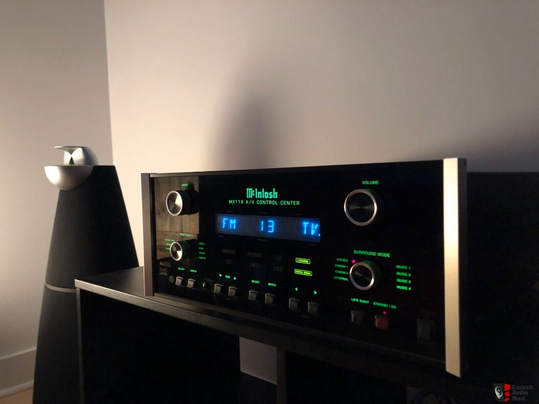 McIntosh MX119 Preamp/Processor For Sale - Canuck Audio Mart