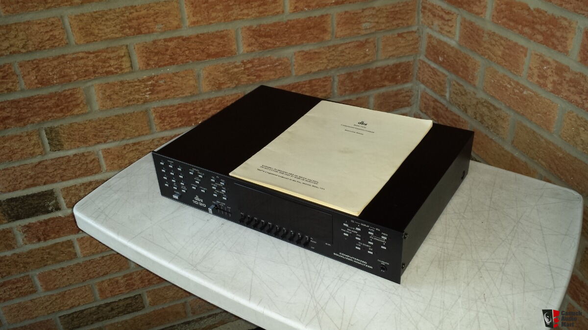 DBX 10/20 Equalizer in working order Photo #2478455 - UK Audio Mart