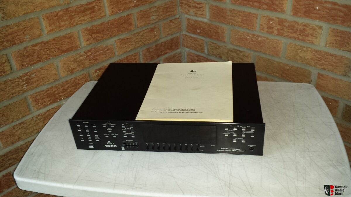 DBX 10/20 Equalizer in working order Photo #2478456 - UK Audio Mart