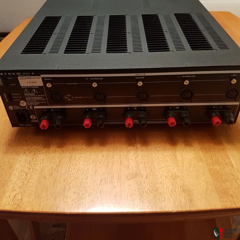 Anthem MCA 5 Multichannel Power Amplifier Photo #2480004 - Canuck Audio ...