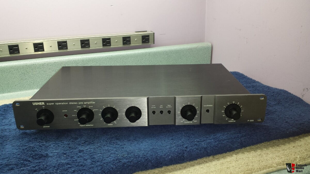 Usher P303 High End Stereo Preamp unit sold Photo #2480275 - Canuck ...