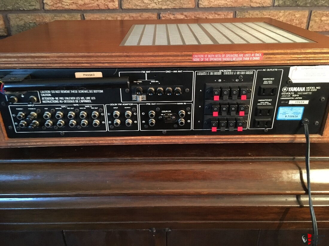 Yamaha CR-1020 Stereo Receiver - Extensively Restored Photo #2481046 ...