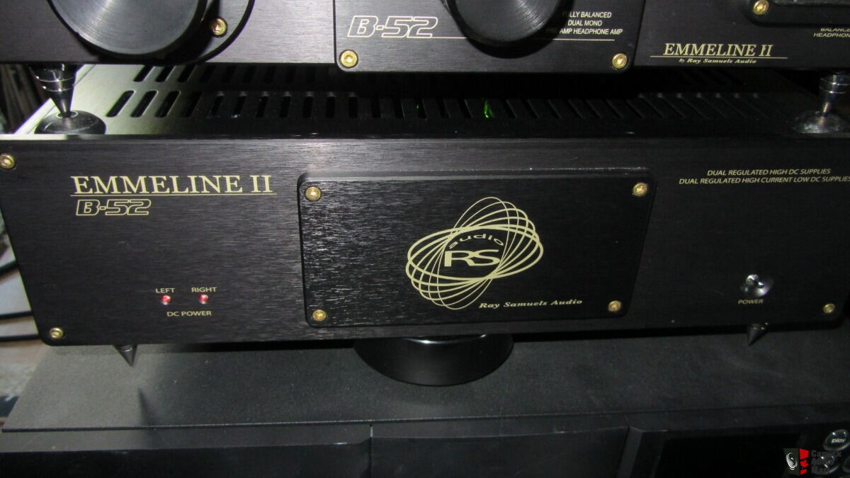 Ray Samuels Audio Emmeline II B-52 tubed preamplifier & headphone ...