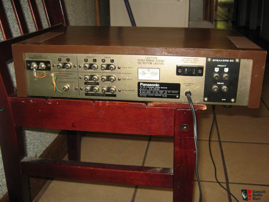 Panasonic Quad/Stereo receiver SA 504-C Photo #248366 - Canuck Audio Mart