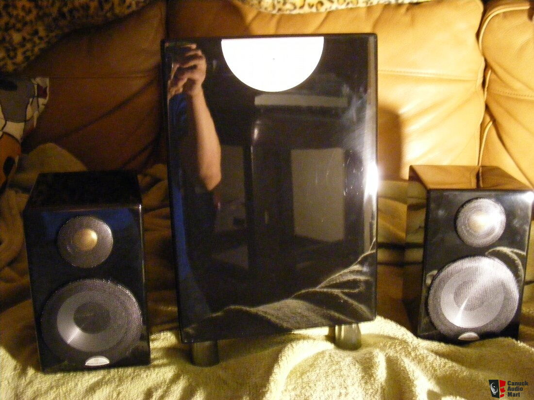 Monitor Audio Radius 360 subwoofer and Radius 90 speakers (2.1 system ...