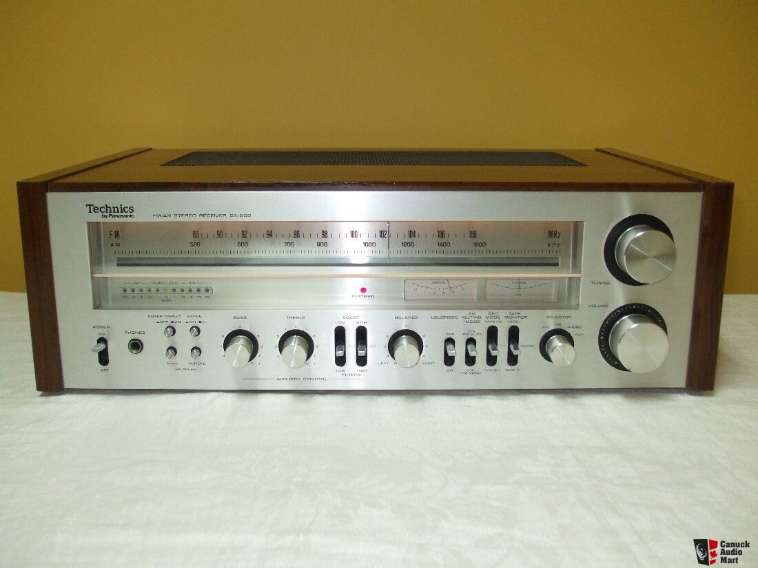 Technics SA-500 AM/FM Stereo Receiver Photo #2487684 - Canuck Audio Mart