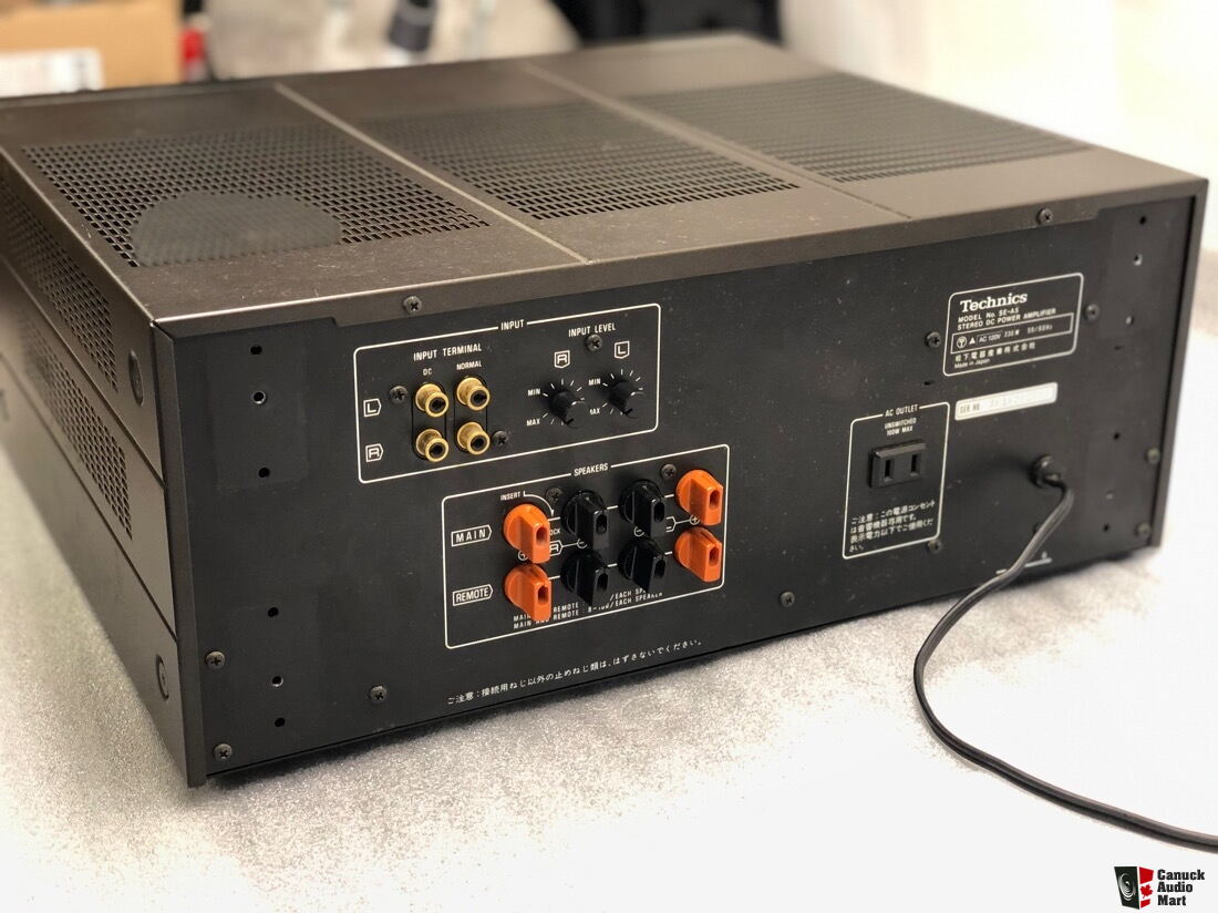 Technics SE-A5 power amp nice perfect working,,non smoking house,,free ...