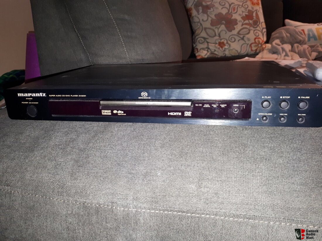 Marantz receiver, CD/DVD player and Monitor Audio speakers Photo ...