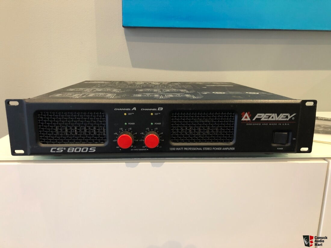 Peavey CS 800S Power Amplifier **PRICE DROP Photo #2491329 - US Audio Mart