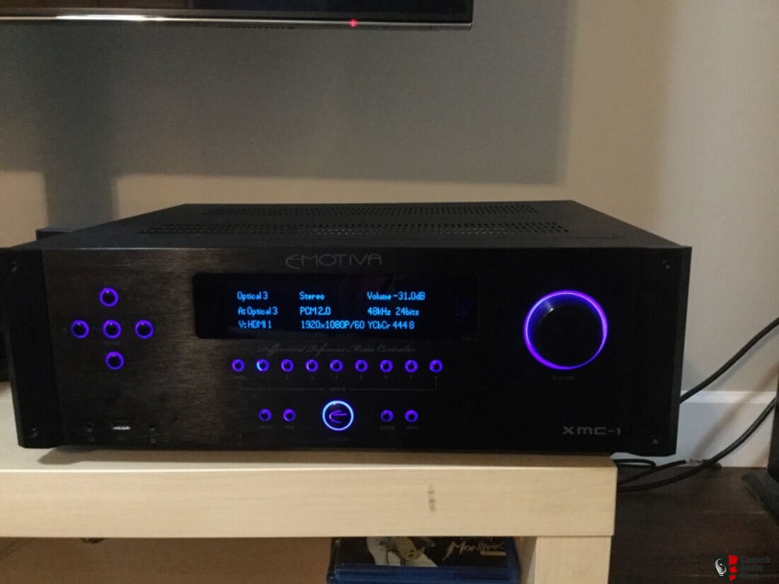 Emotiva XMC1 Gen2 Pre amp processor Photo #2491370 - UK Audio Mart