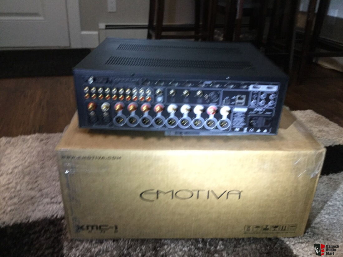 Emotiva XMC1 Gen2 Pre amp processor Photo #2491376 - UK Audio Mart