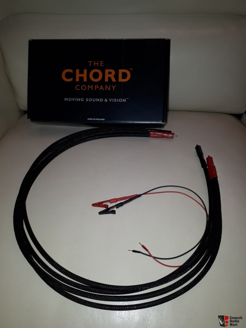 Chord Signature IC 1meter RCA Photo #2493048 - UK Audio Mart