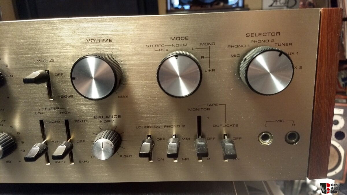Pioneer's Vintage Flagship SA1000 Integrated Amplifier Photo #2493096 ...