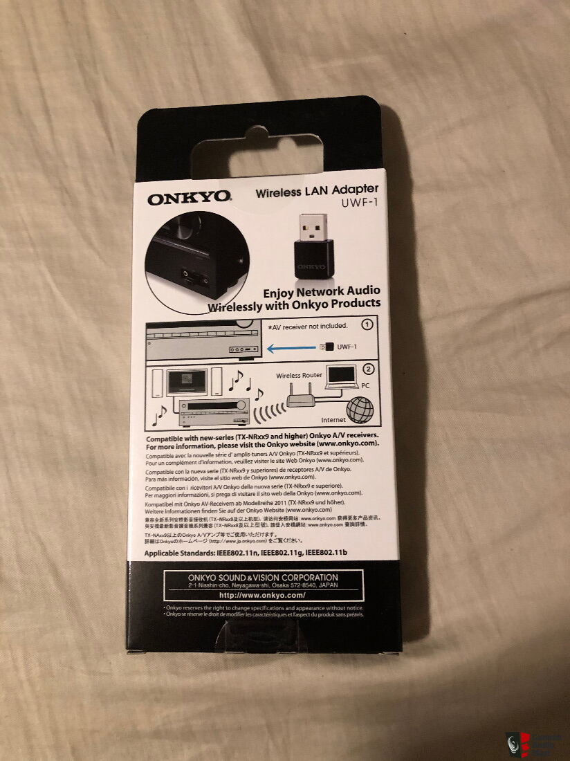 Onkyo UWF-1 WIreless LAN Adapters (BRAND NEW) Photo #2496069 - US Audio ...