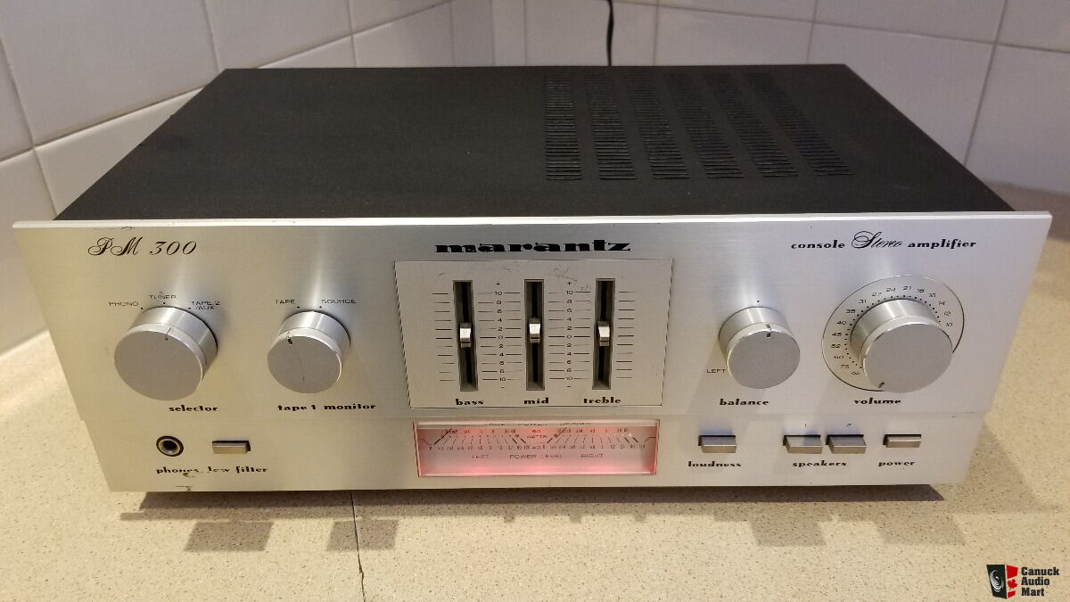 Marantz Vintage Amplifier PM 300 Photo #2496661 - Canuck Audio Mart