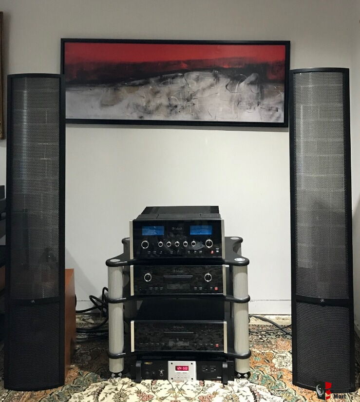 Magnificent ESL MARTIN LOGAN VANTAGE Loudspeakers,Excellent Condition ...