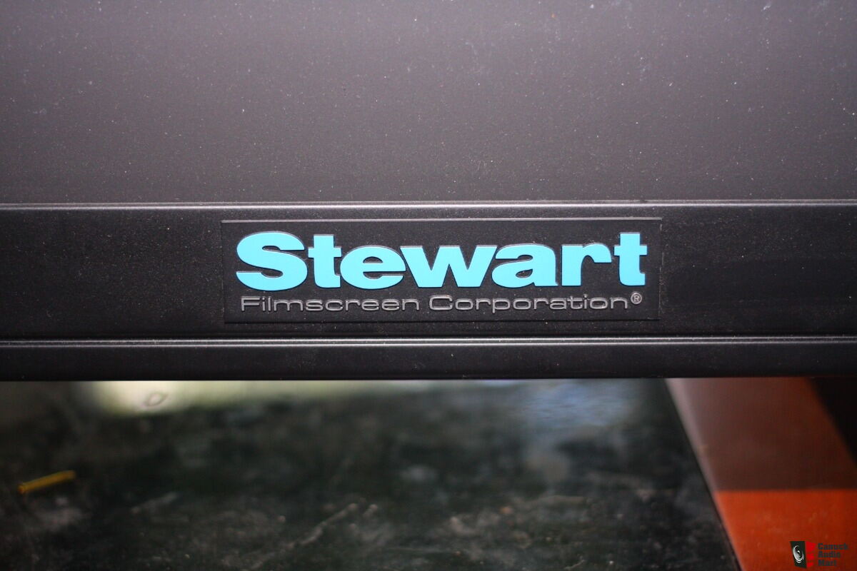 Stewart 110 Inch Electric Motorized Projection Screen For Home Theater ...