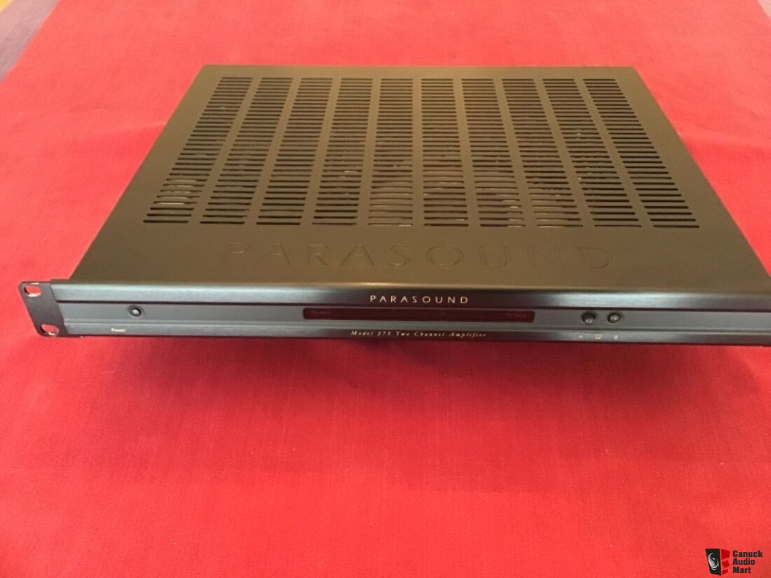 Parasound Model 275 2 Channel Stereo Amplifier Photo #2500495 - UK ...