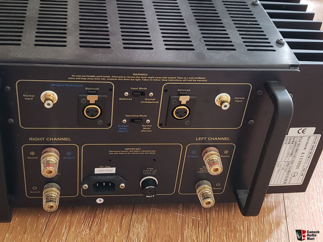 Usher Reference 1.5 Amplifier Photo #2500762 - Canuck Audio Mart
