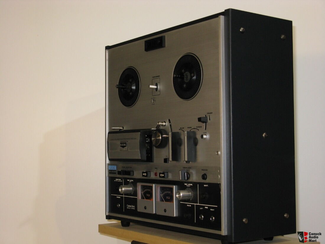 AKAI GX-220D Reel to Reel R2R *3 Glass Ferrite Heads 3 motors* GX220D ...