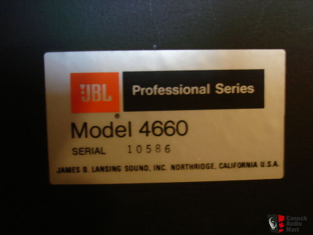 JBL 4660 single speaker with Everest Horn Photo #2501207 - Canuck Audio ...