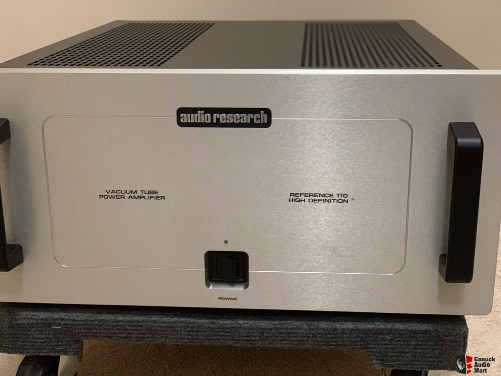 Excellent Condition Audio Research Reference 110 Silver Tube Amplifier ...