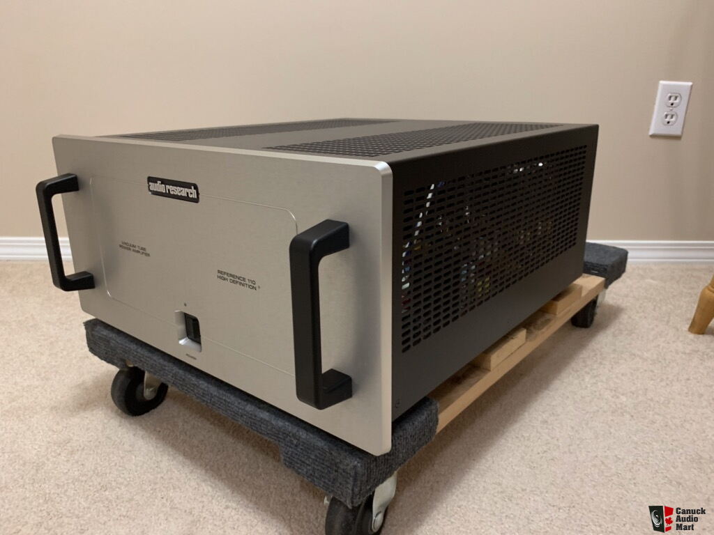 Excellent Condition Audio Research Reference 110 Silver Tube Amplifier ...