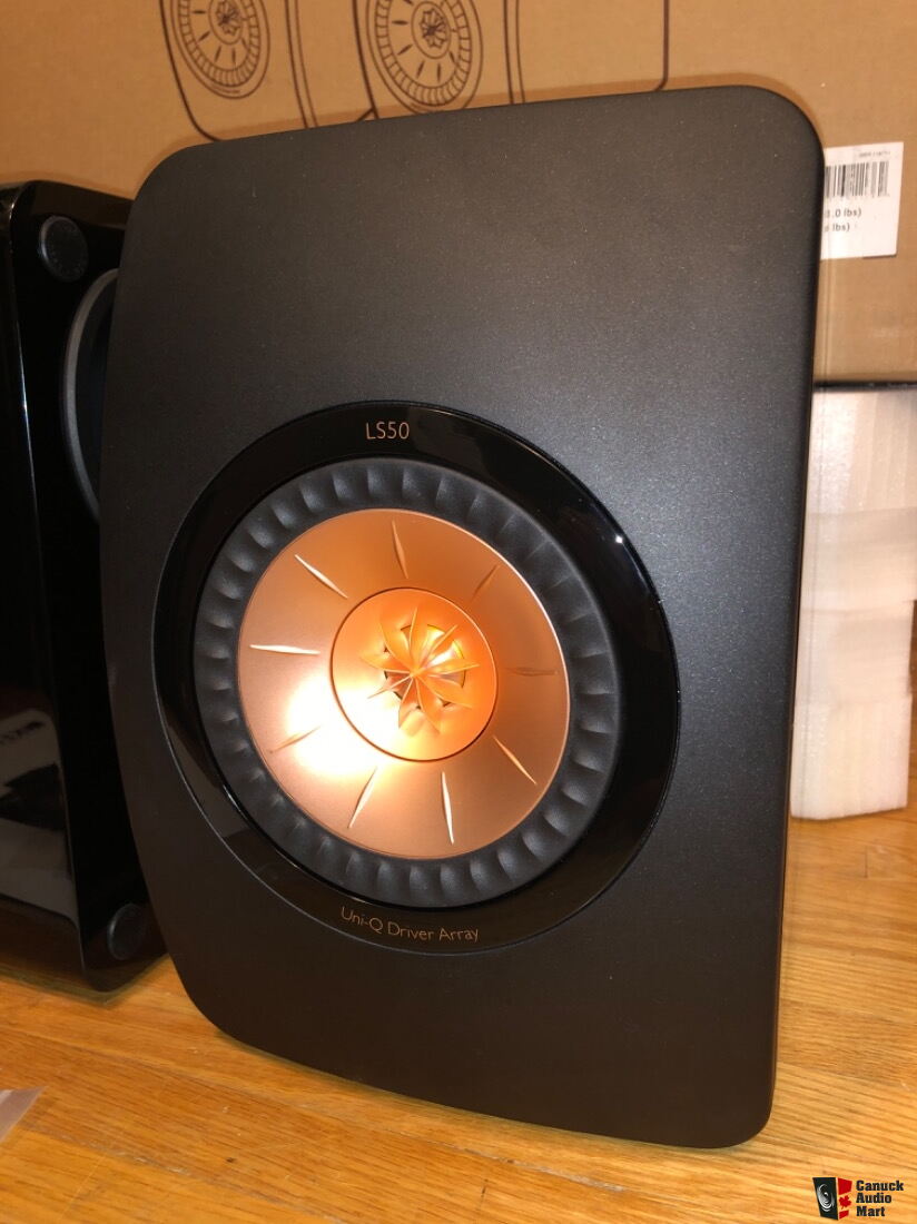 Minty KEF LS50 Ultimate Hi-fi Bookshelf Studio Monitors Photo #2504539 ...