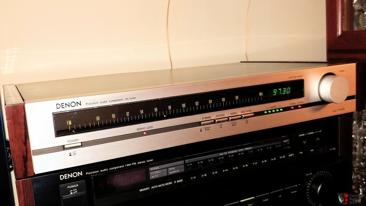Rare Denon TU-900 Tuner Top Model Photo #2504728 - Canuck Audio Mart