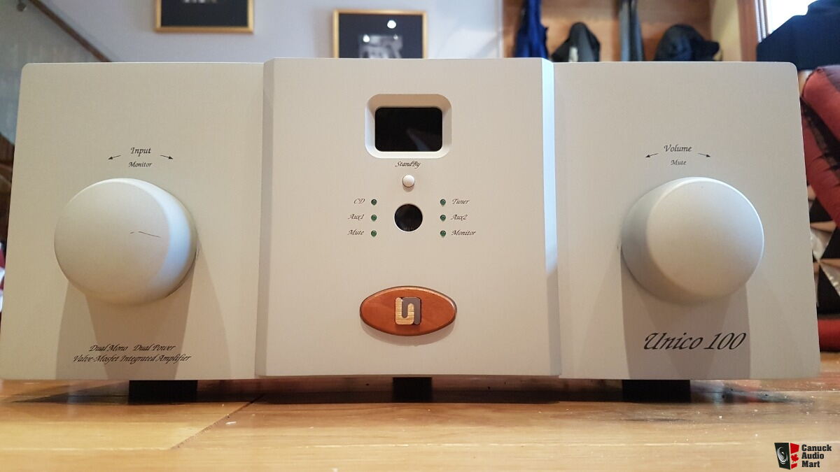Unison Research: Unico 100 - Italian wood finished integrated amp Photo ...
