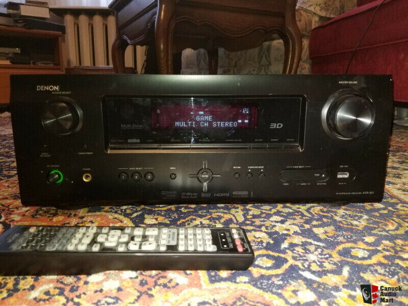 Denon AVR-891 Home Theater Receiver For Sale - Canuck Audio Mart