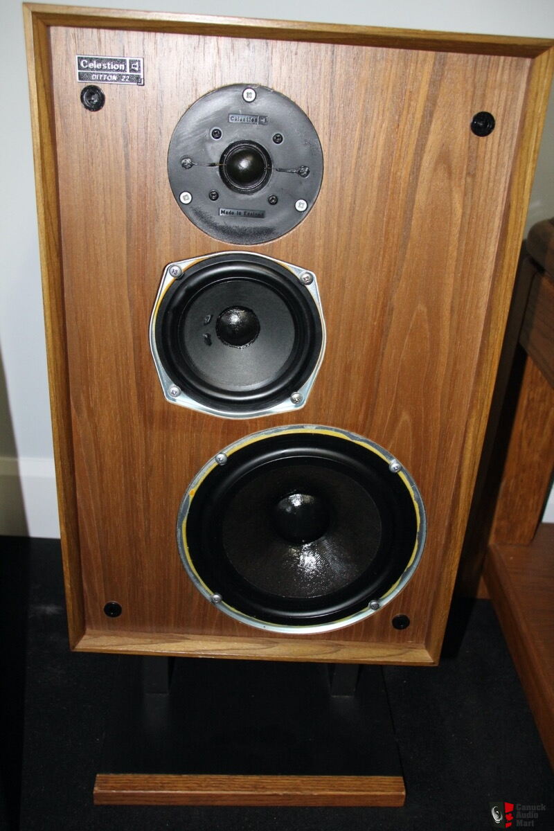 Celestion Ditton 22 Speakers and Stands Photo #2510789 - Canuck Audio Mart